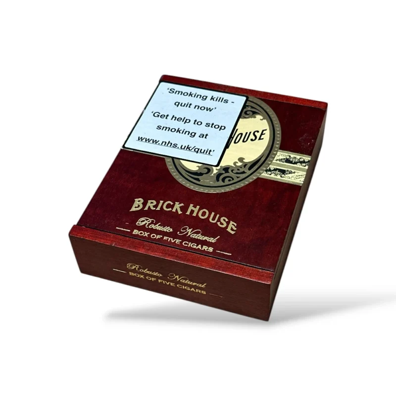 Brick House Classic Robusto Cigar Box of 5 | Perfect Cigar Gift Set